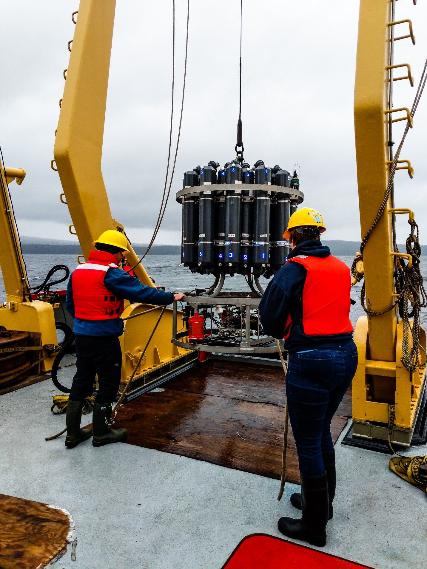 Notes from a Canadian oceanographic research vessel