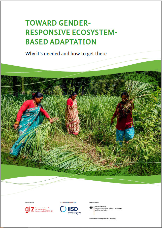 Toward Gender-Responsive Ecosystem-based Adaptation | International ...
