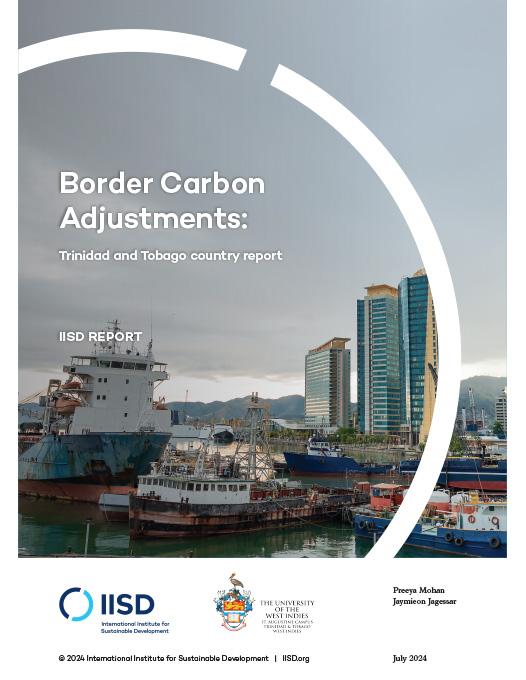 Border Carbon Adjustments: Trinidad and Tobago country report ...