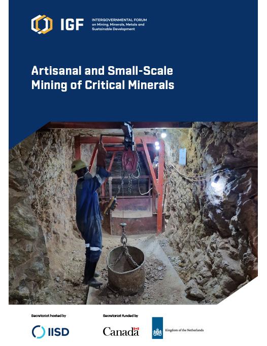 Artisanal and Small-Scale Mining of Critical Minerals | International ...