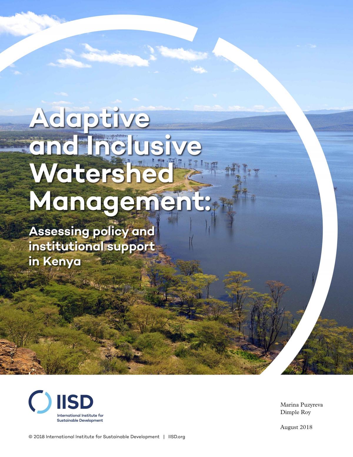 Adaptive and Inclusive Watershed Management: Assessing policy and ...