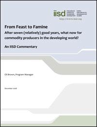 From Feast to Famine: After seven (relatively) good years, what now for ...