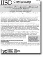 Sustainable Development and National Government Actions: New study ...